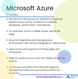 Top 10 Microsoft Azure Services in 2021 - Testprep Training Blog